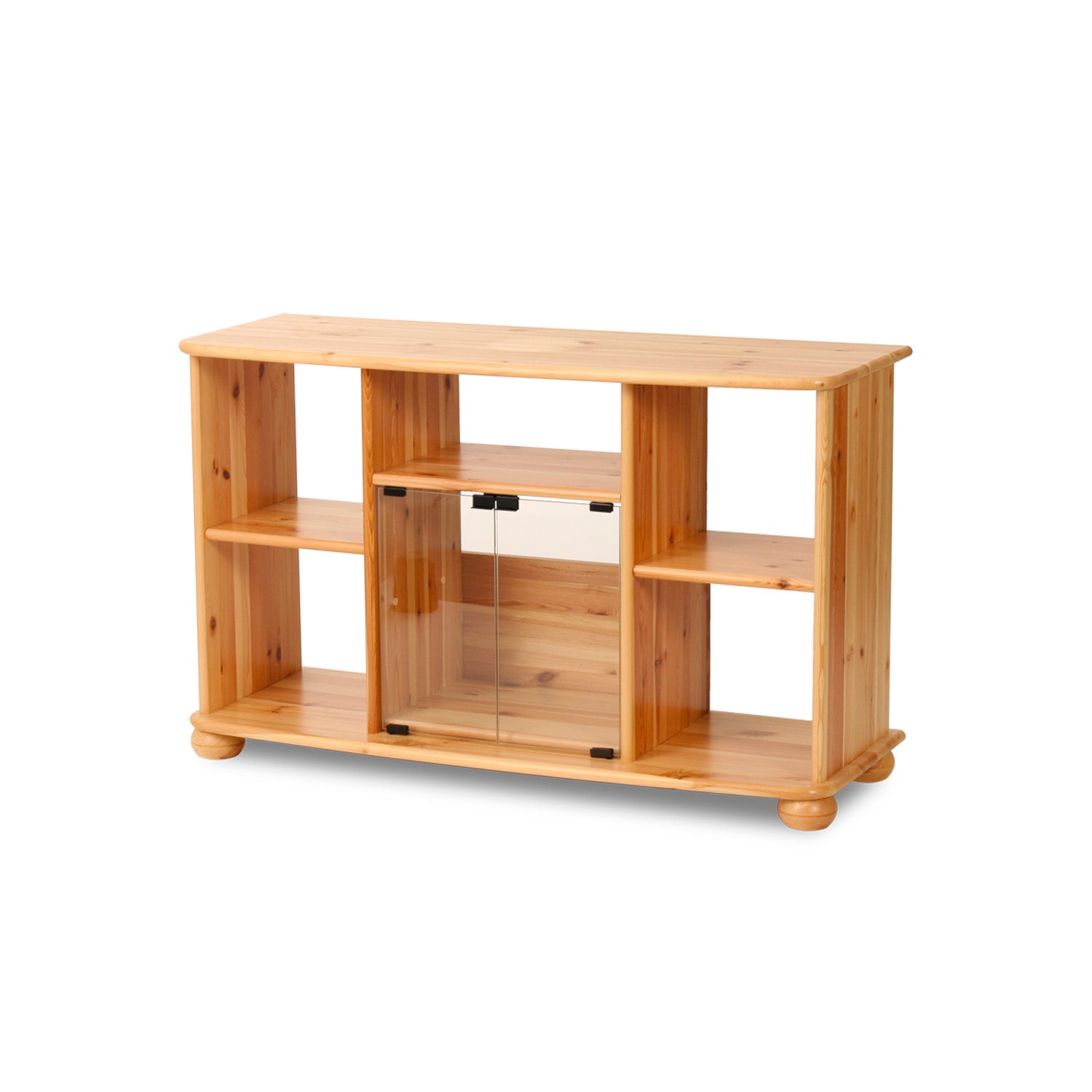 Anika TV cabinet 125 x 77 high | 100% organic pine solid wood – Kiefer Massivholz
